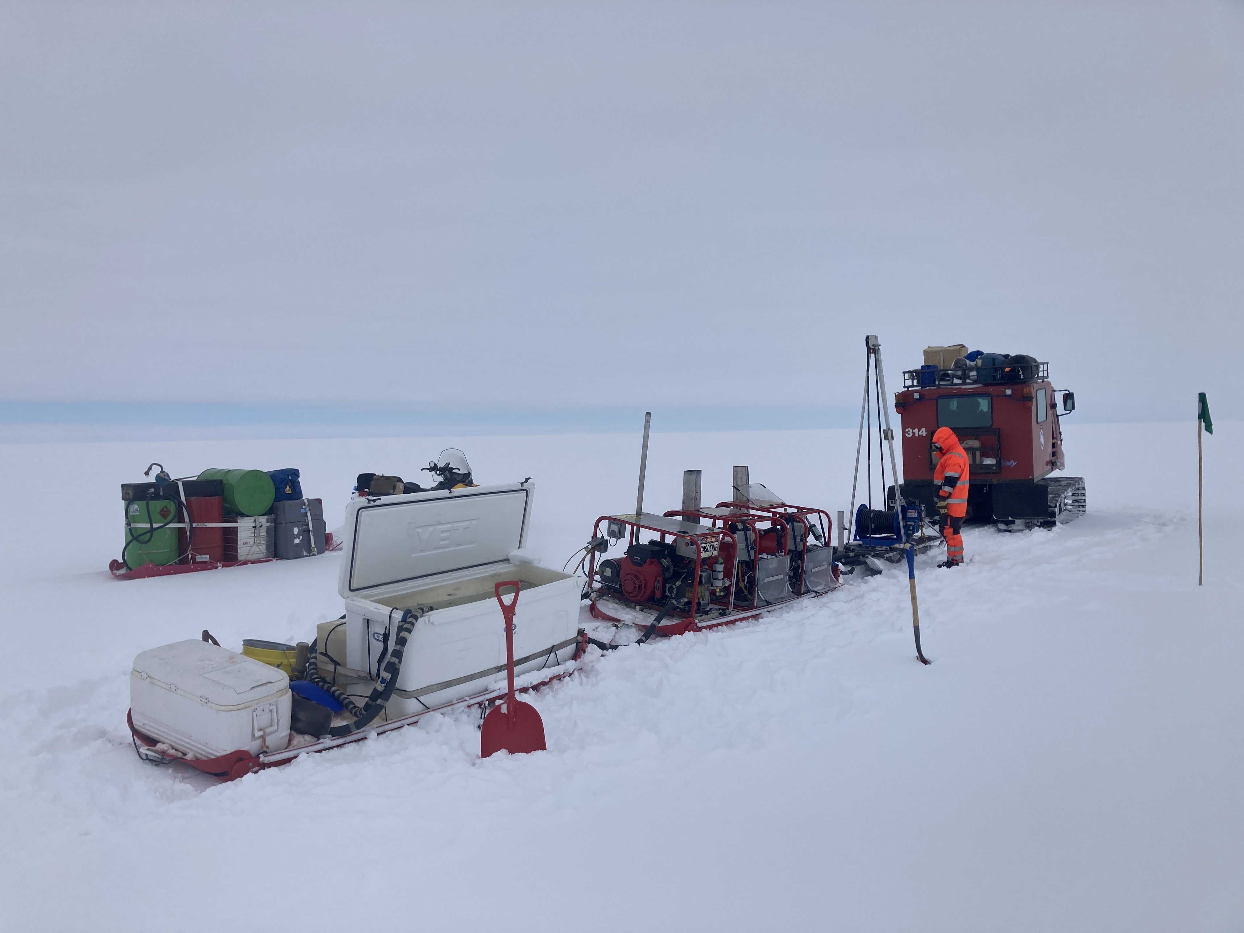 Small Hot Water Drill | NSF Ice Drilling Program